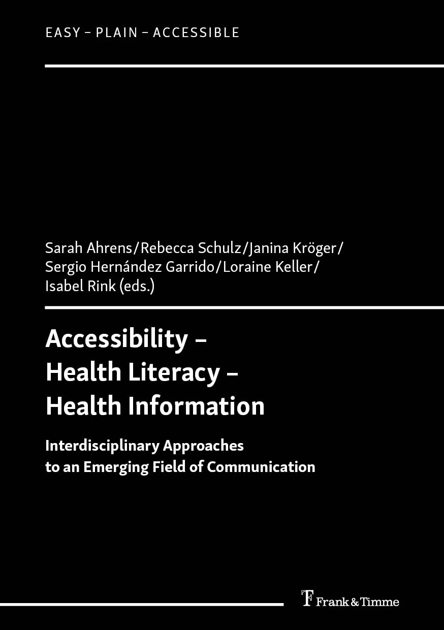 Accessibility – Health Literacy – Health Information - Verlag "Frank ...
