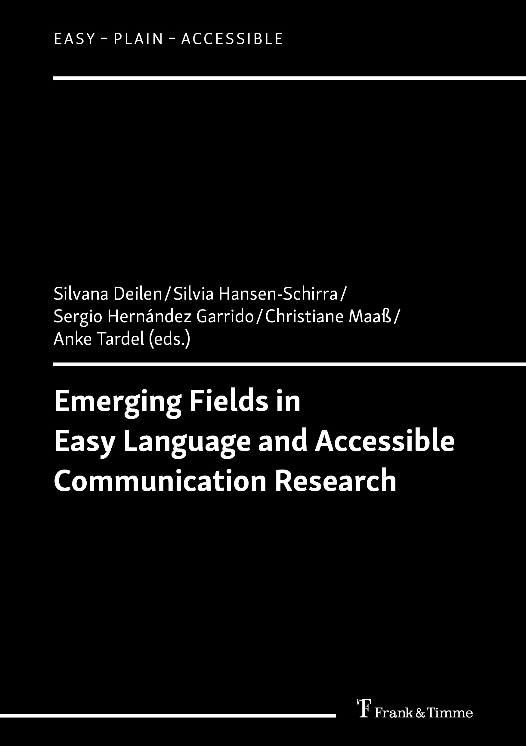 Emerging Fields in Easy Language and Accessible Communication Research ...